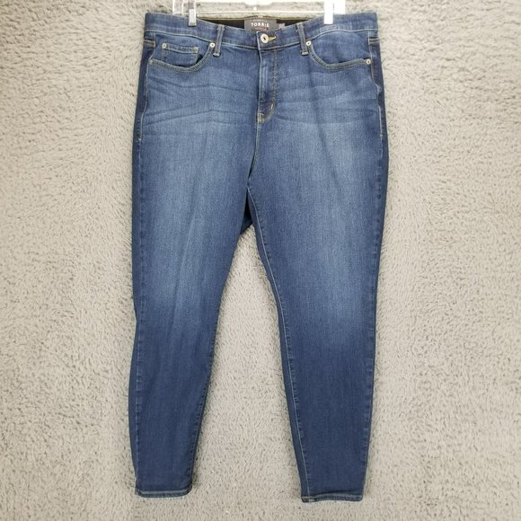 torrid | Jeans | Torrid Jeans Womens 22 Dark Wash Stretch High Rise ...